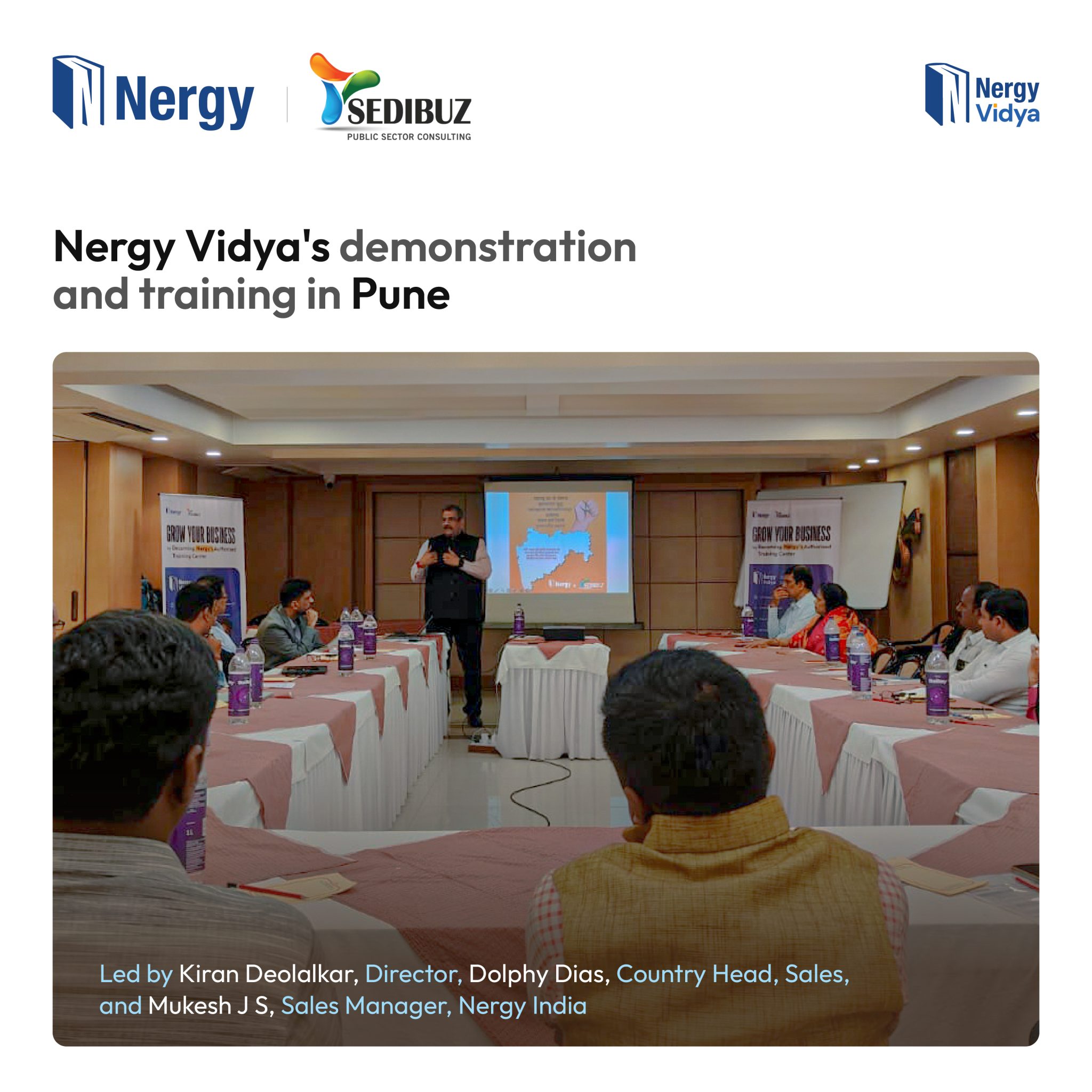 With more and more trainers and institutions recognizing the value of Nergy Vidya, its ...