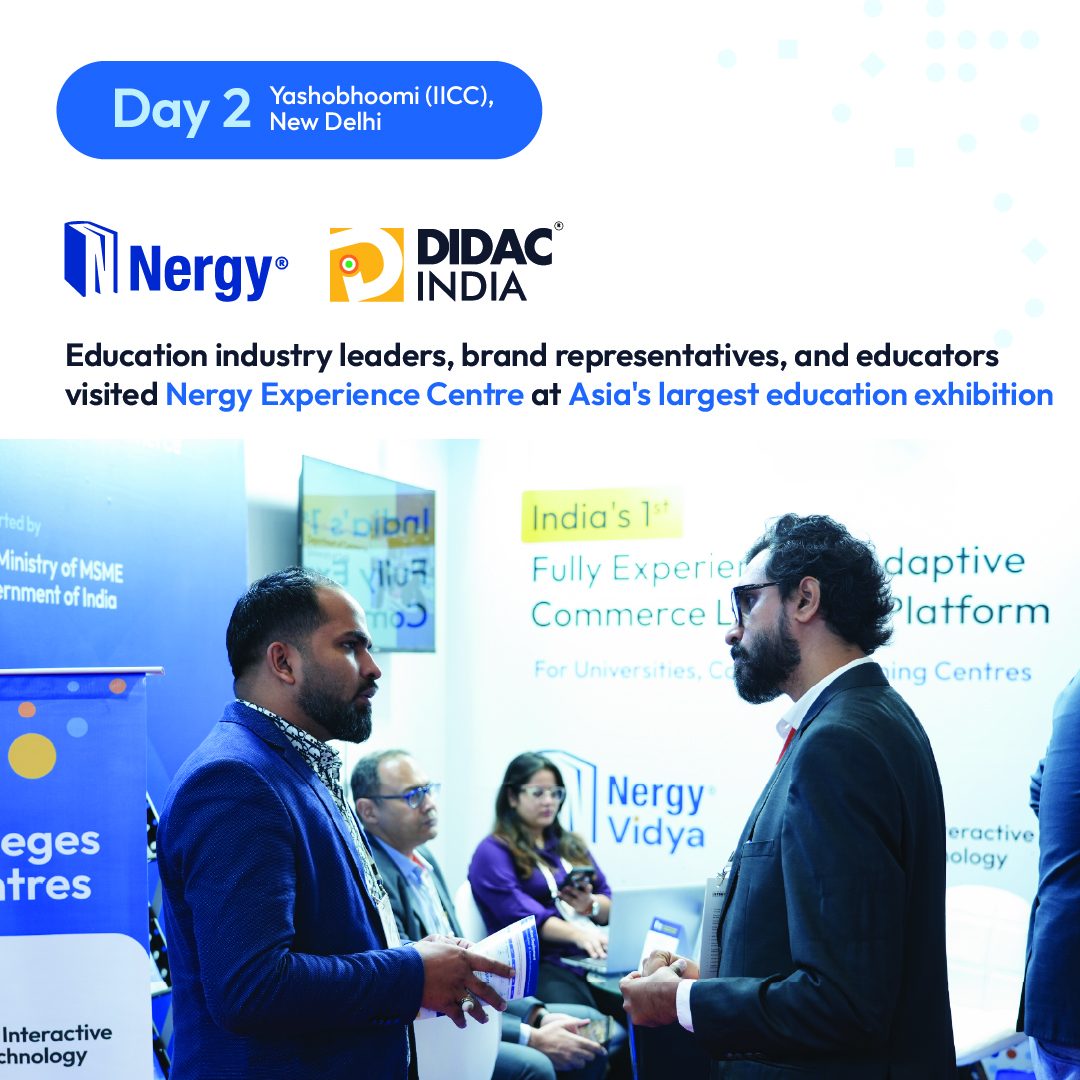 It’s the second day of Nergy at DIDAC 2024! - Nergy India